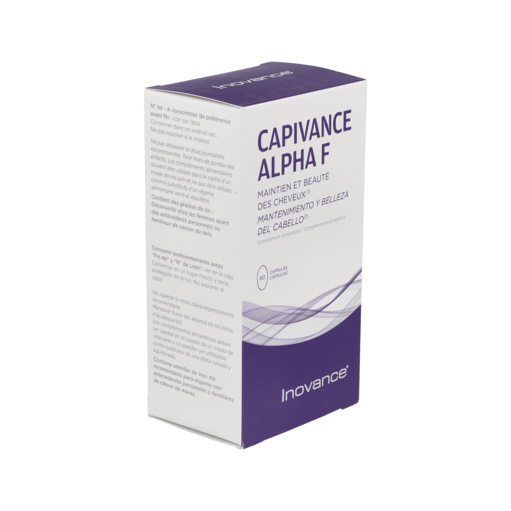 Capivance Alpha F - suplemento alimentar para o cabelo