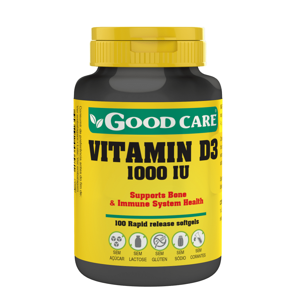 Vitamin D3 1000 IU - suplemento alimentar