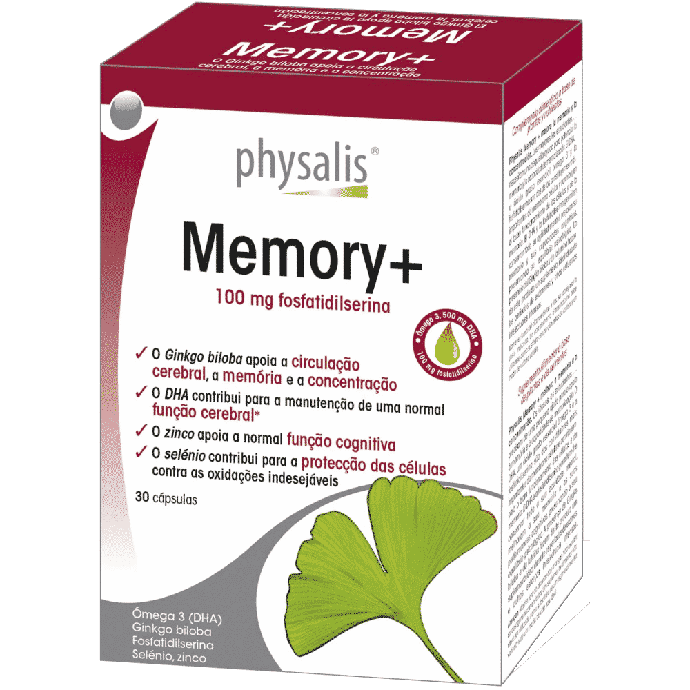 Memory + - suplemento alimentar