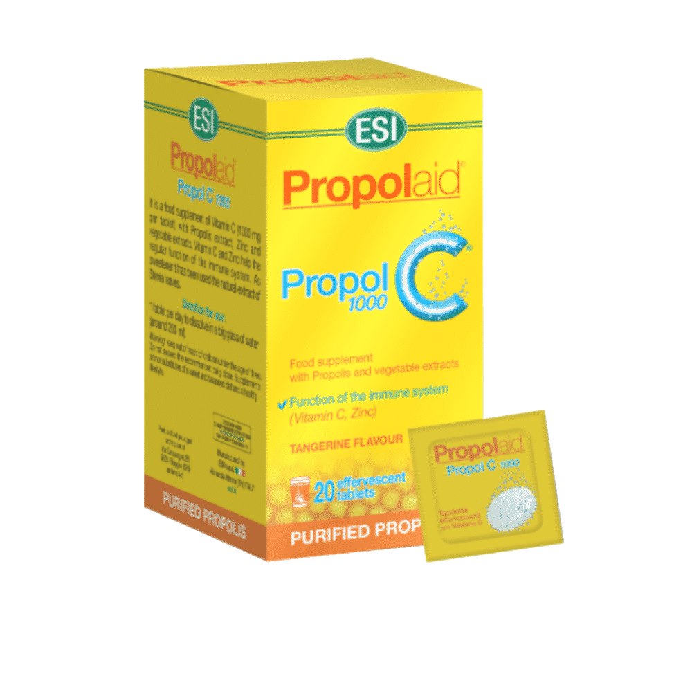 Propol C 1000 mg - sistema respiratório e imunitário