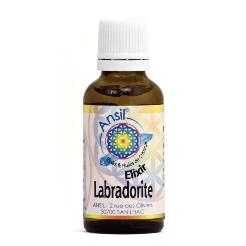 Elixir de Labradorite - cérebro, digestão, fígado e vesícula