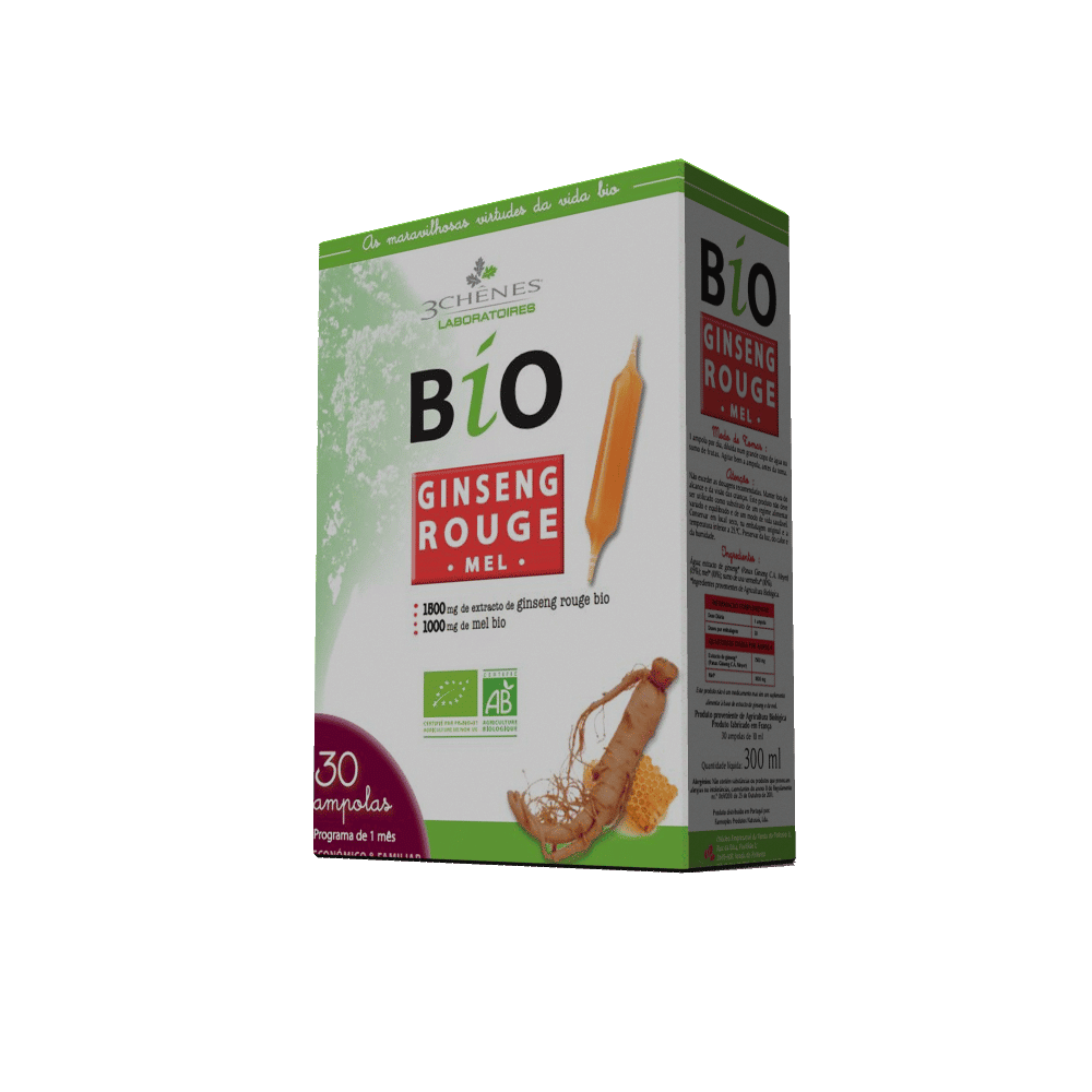 Ginseng Rouge Bio - suplemento alimentar