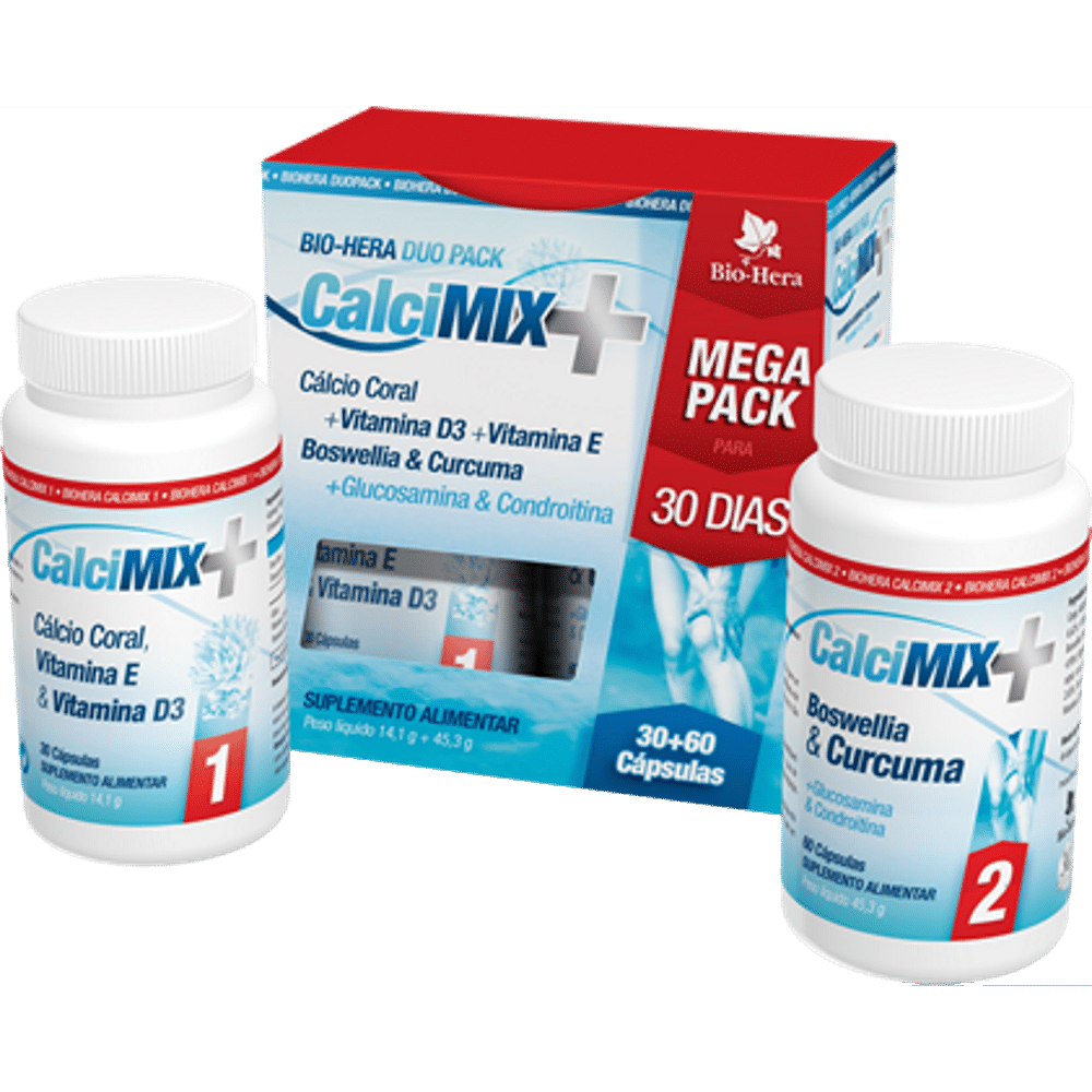 CalciMix+ Duo Pack - ossos e articulações