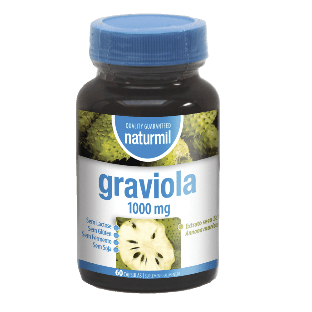 Graviola 1000mg - suplemento para o sistema digestivo