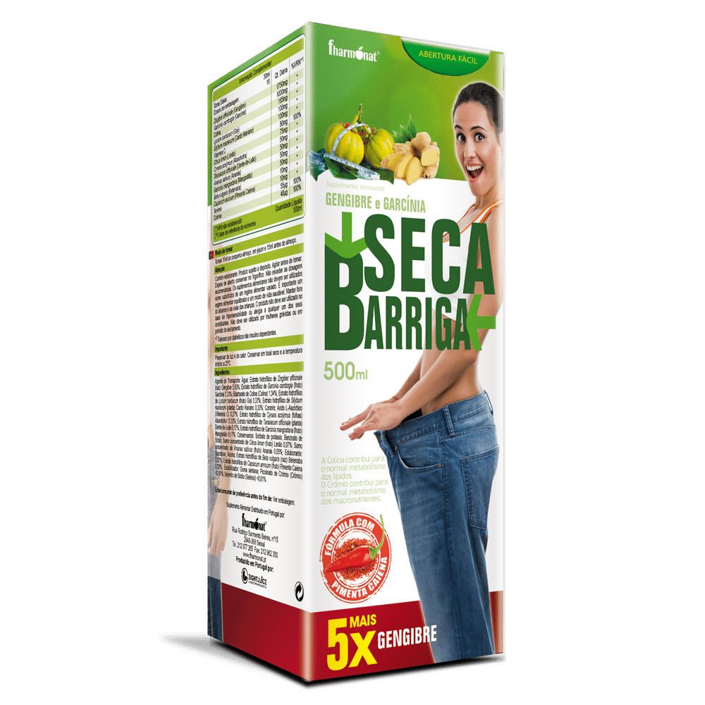 Seca Barriga Xarope - suplemento alimentar