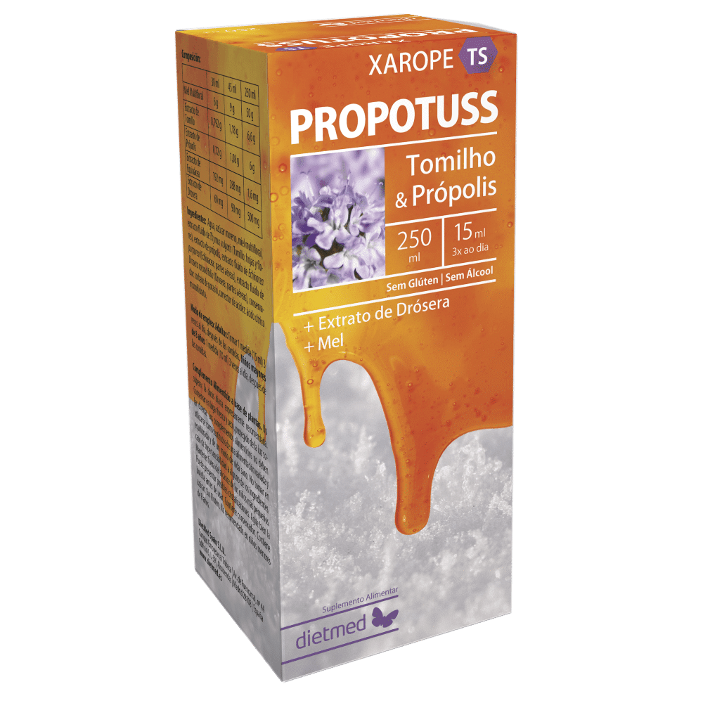 Propotuss Xarope TS - sistema respiratório e imunitário