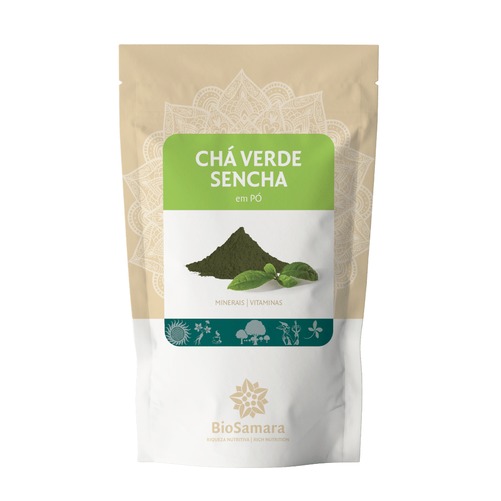 Chá Verde Sencha em Pó