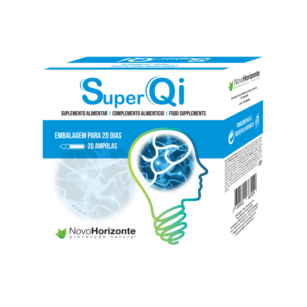 Super QI ampolas - suplemento alimentar para o cérebro